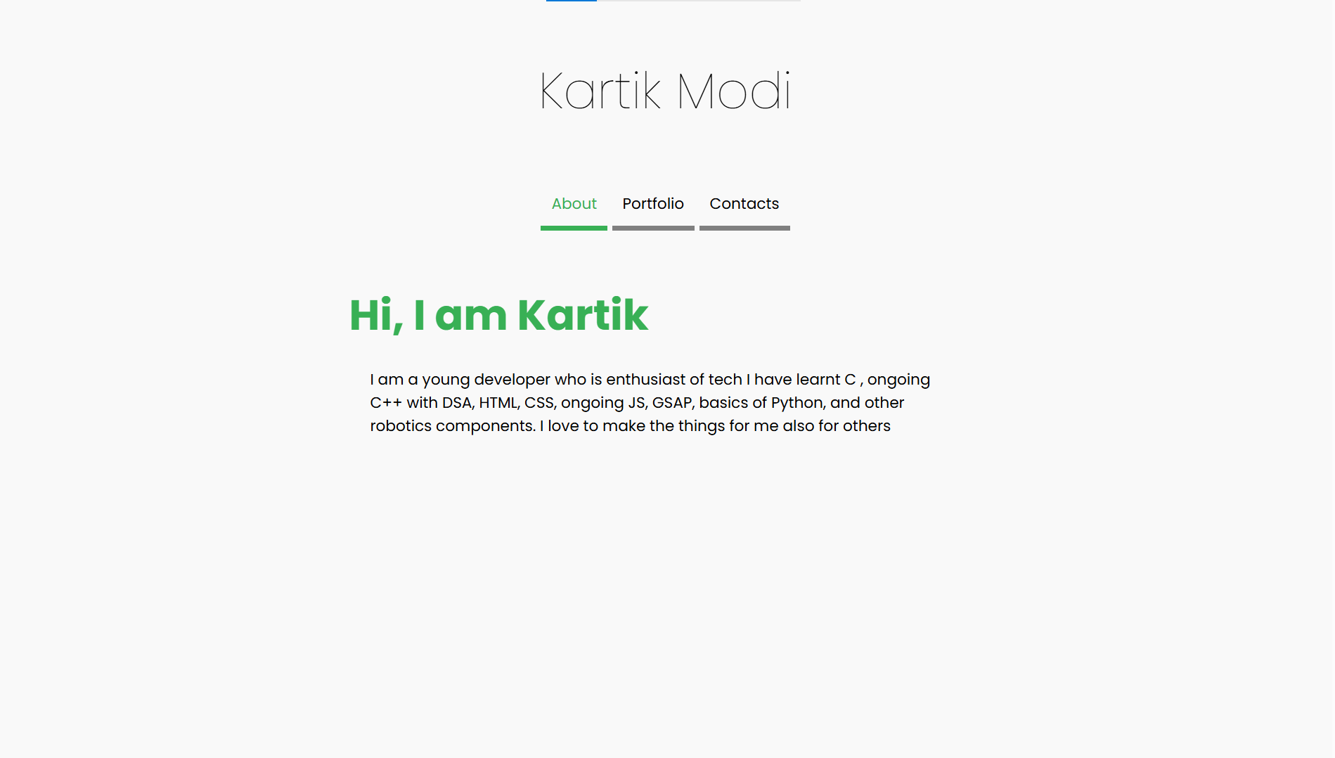 Kartik Modi